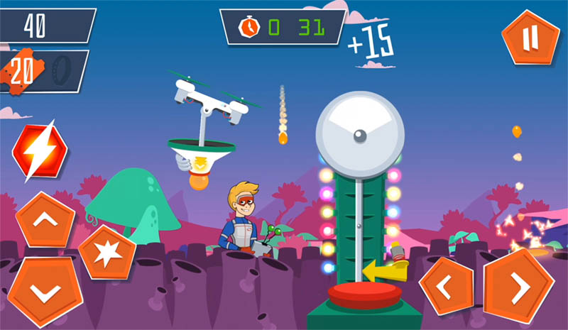 Infinity Islands – Alien Asteroid Island – Peg Digital